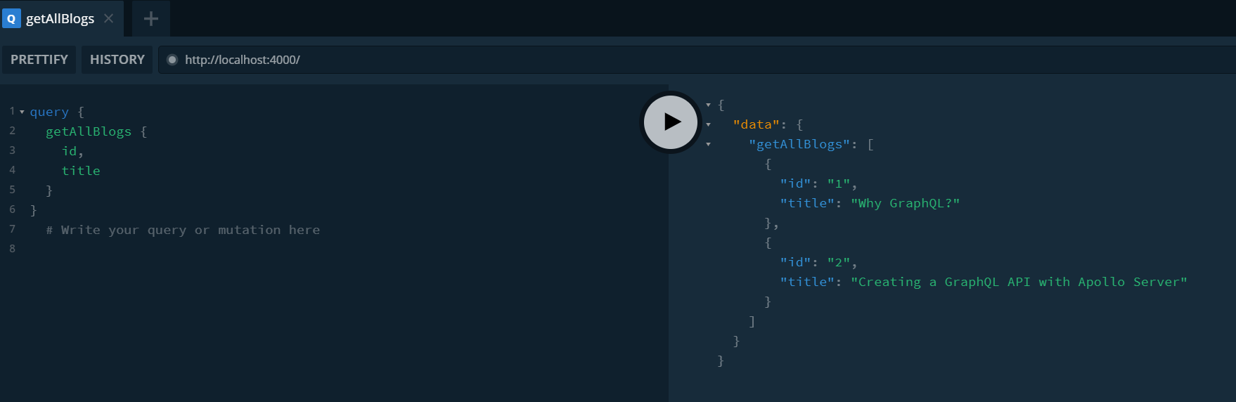 Creating a GraphQL API with Apollo Server - Wisdom Geek