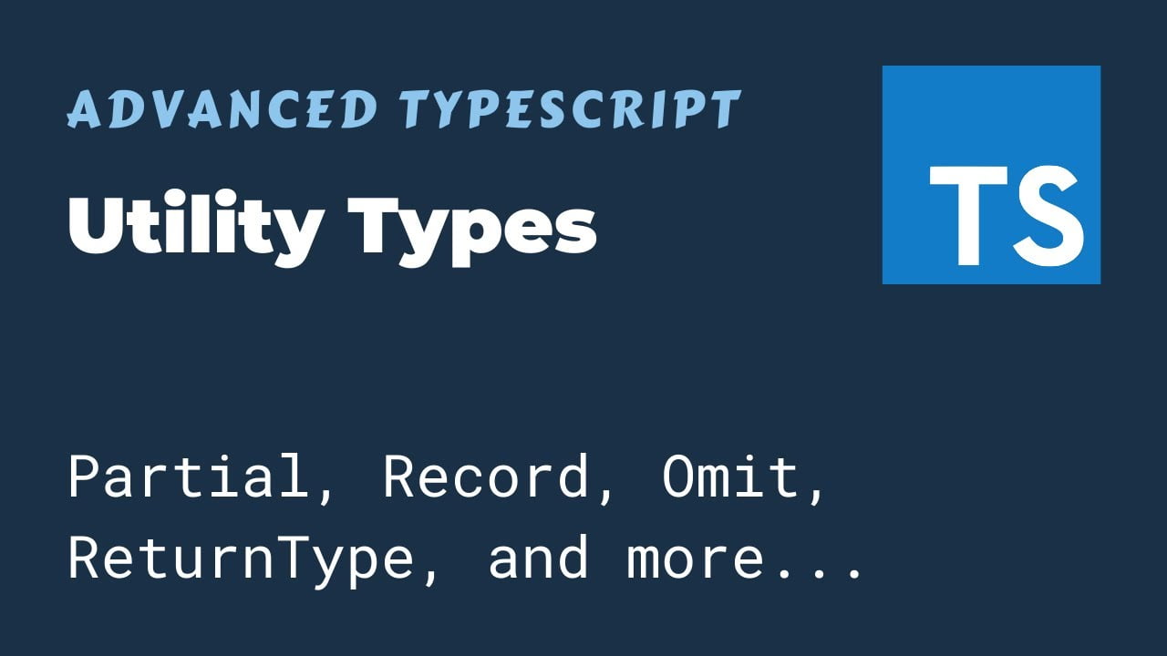 Using utility types for transforming TypeScript types - Wisdom Geek Using utility types for transforming TypeScript types - Wisdom Geek