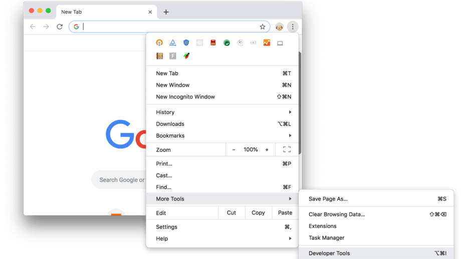 Opening A Browser With Devtools Open By Default Wisdom Geek