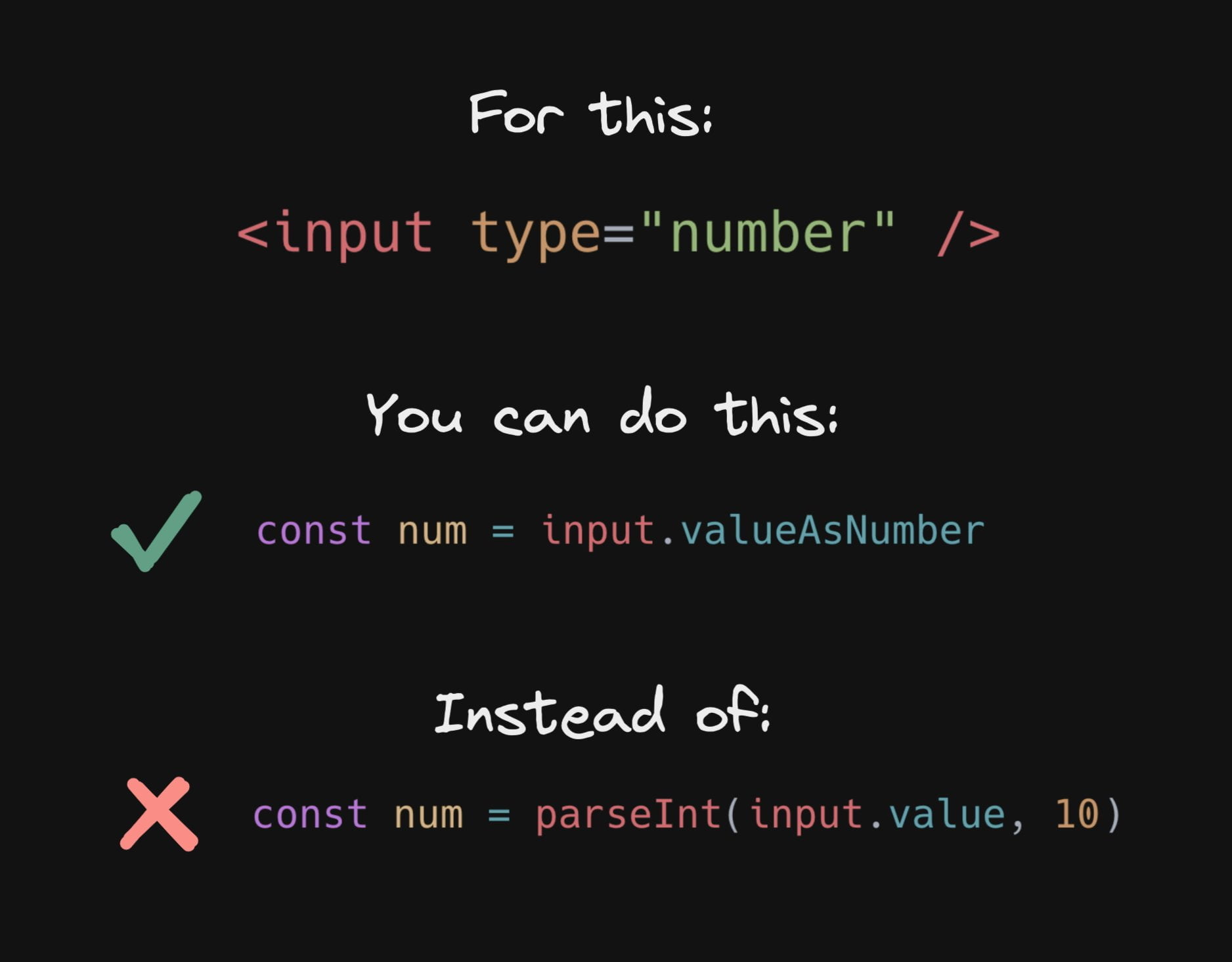 Getting The Value Of An Input Element As A Number Without ParseInt Wisdom Geek